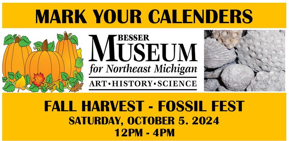 Fall Harvest Fossil Festival - Visit Alpena