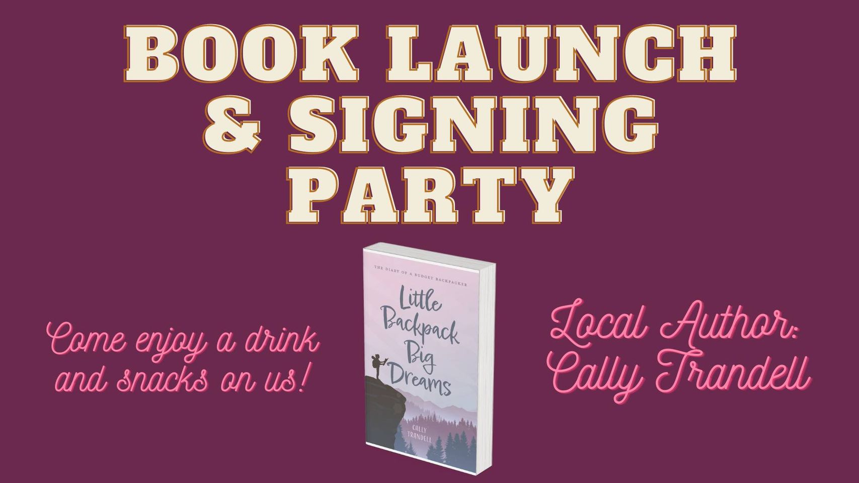 Book Launch & Signing Party - Visit Alpena