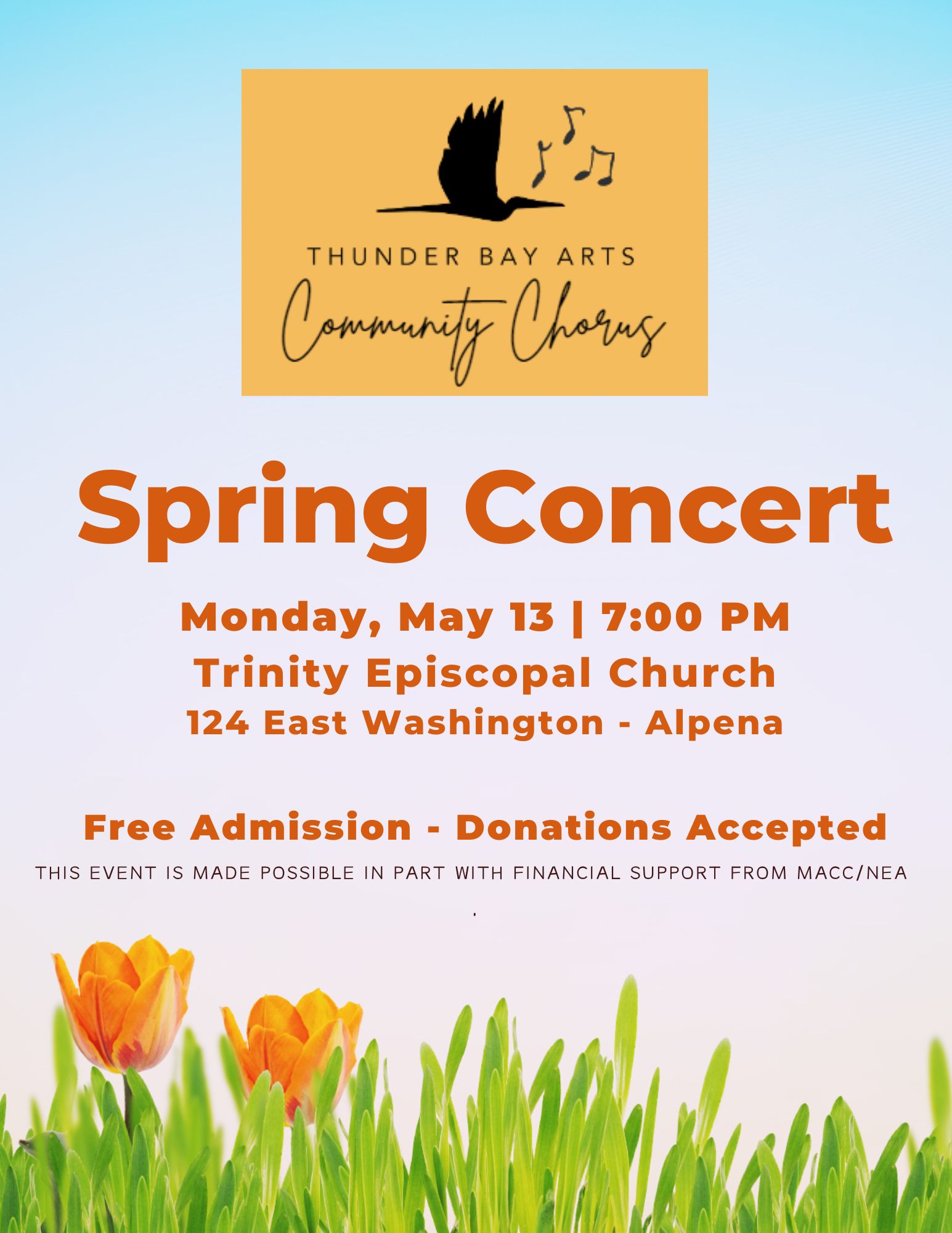 Thunder Bay Arts Community Chorus Spring Concert - Visit Alpena