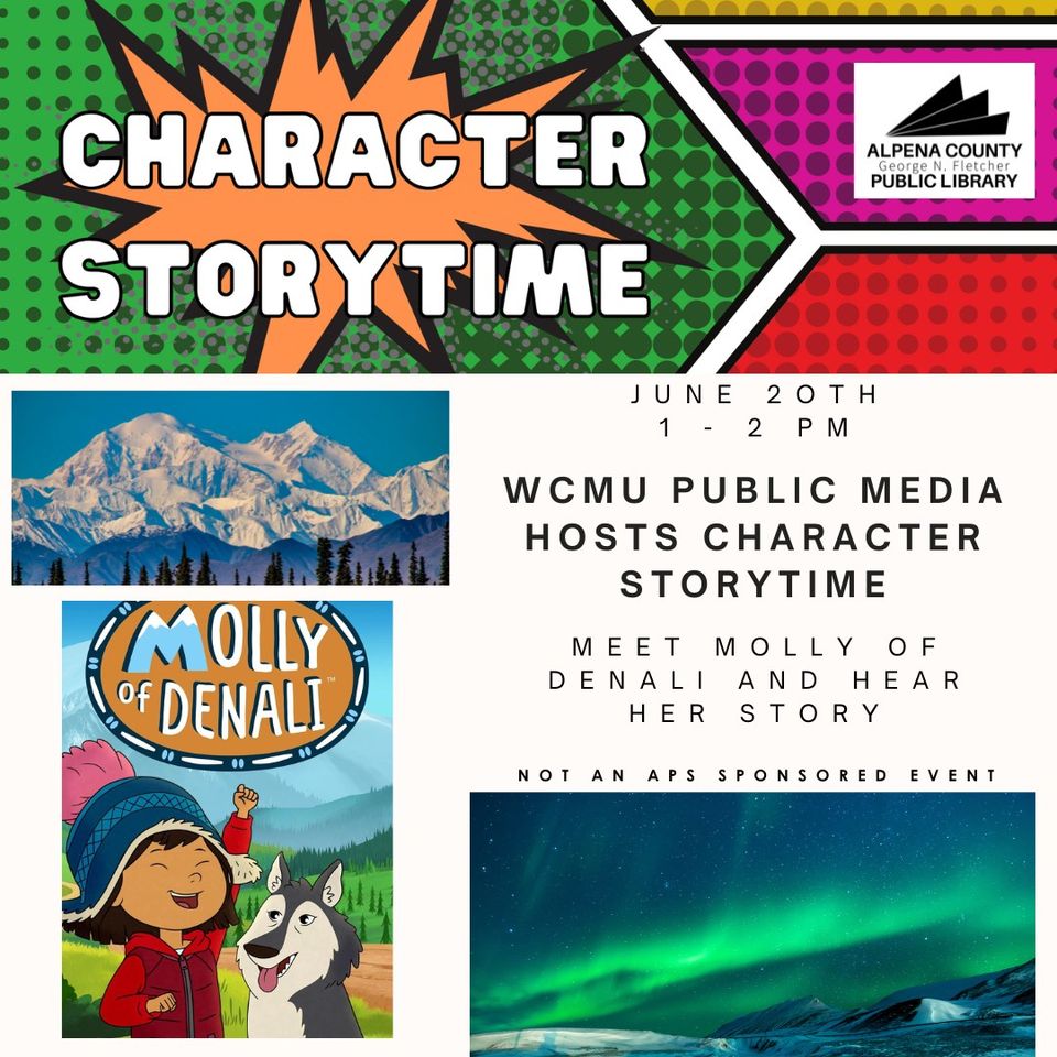 Character Storytime - Visit Alpena
