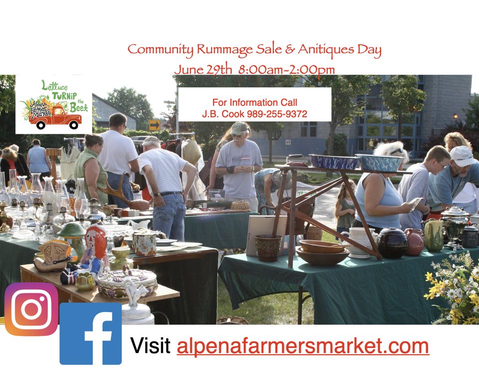 Community Rummage Sale & Antiques Day - Visit Alpena
