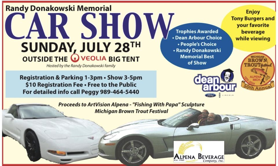Randy Donakowski Memorial Car Show - Visit Alpena