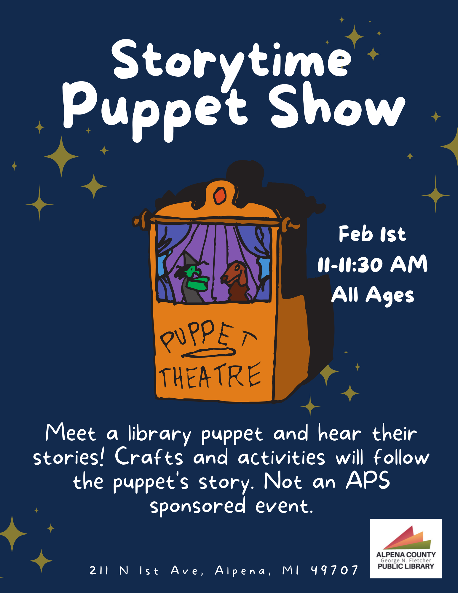 Puppet Storytime | Visit Alpena