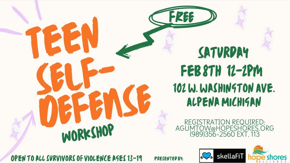 Free Teen Self Defense Workshop | Visit Alpena
