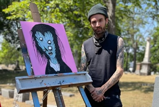 Art Show: Chapel of Ghouls, Nicholas Hartman | Visit Alpena