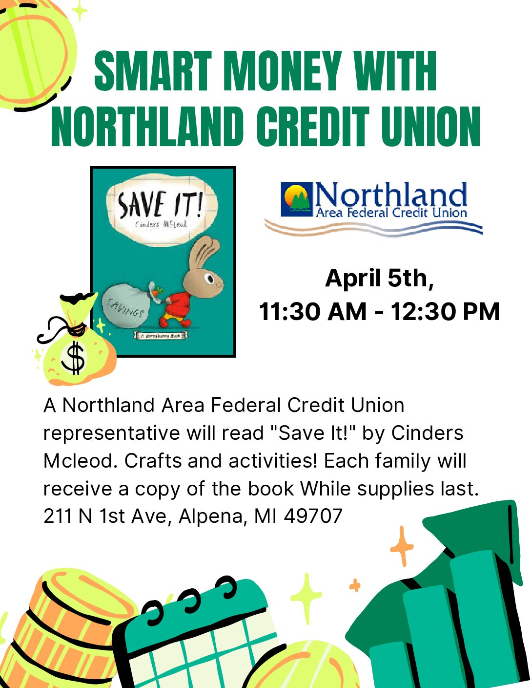 Smart Money with Northland Credit Union - Visit Alpena
