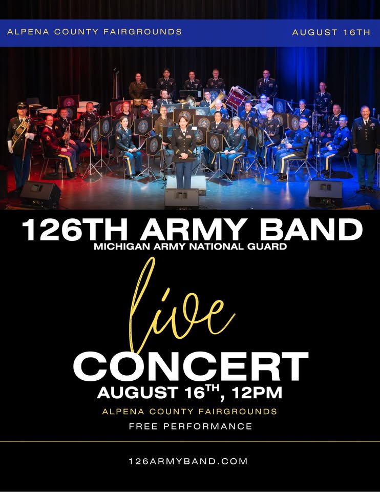 126th Army Band Live | Visit Alpena