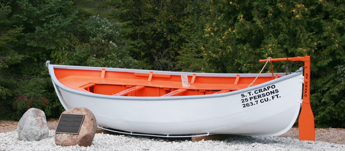 S.T. Crapo Lifeboat Rededication | Visit Alpena