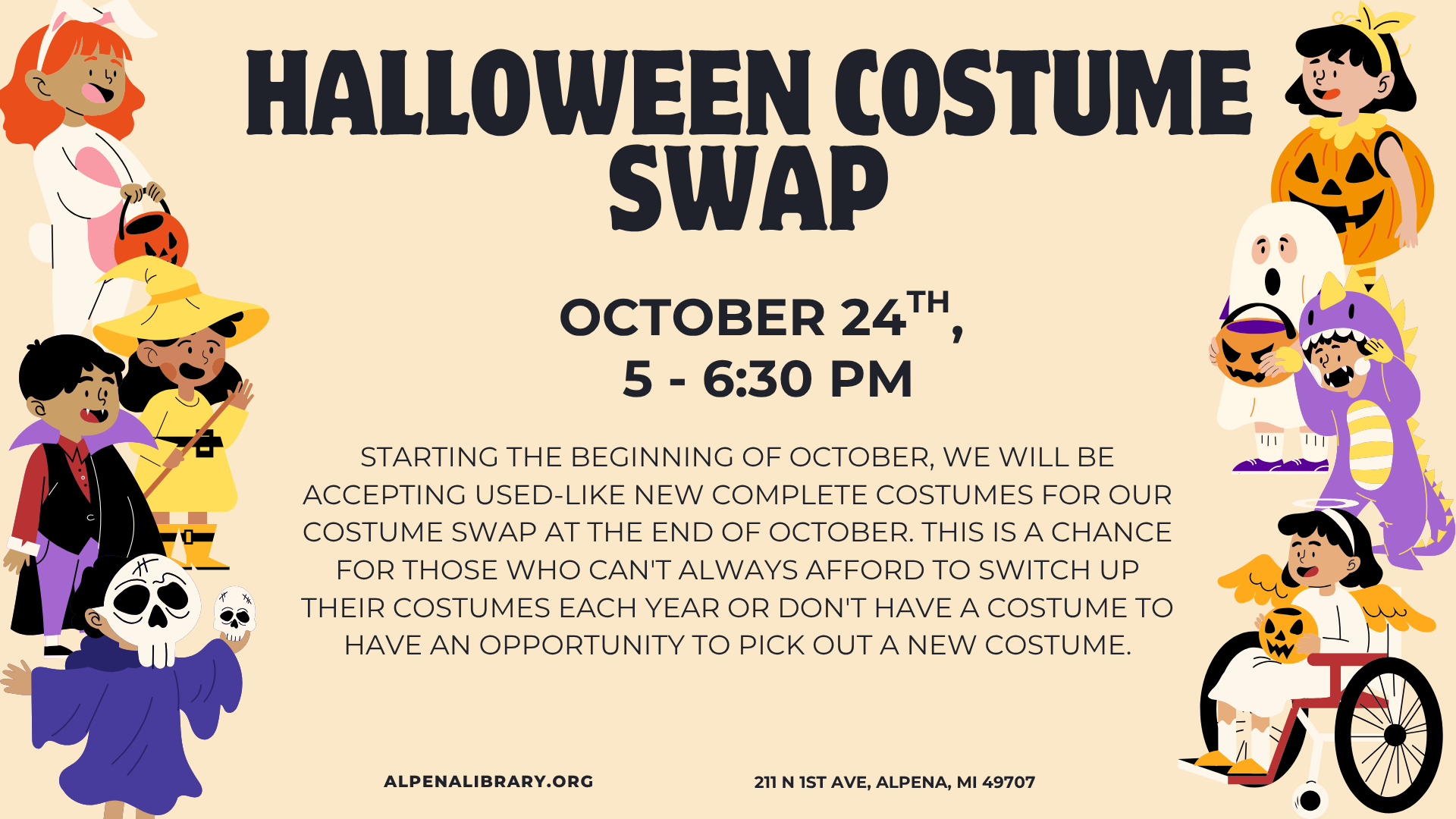 Halloween Costume Swap | Visit Alpena