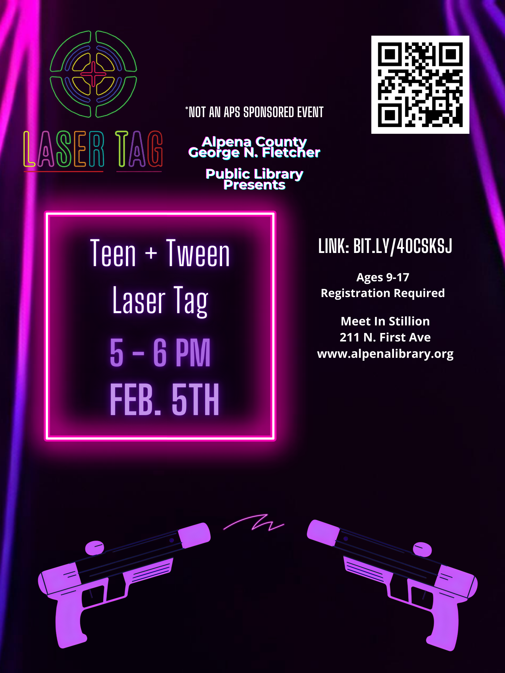 Tween/Teen Laser Tag | Visit Alpena